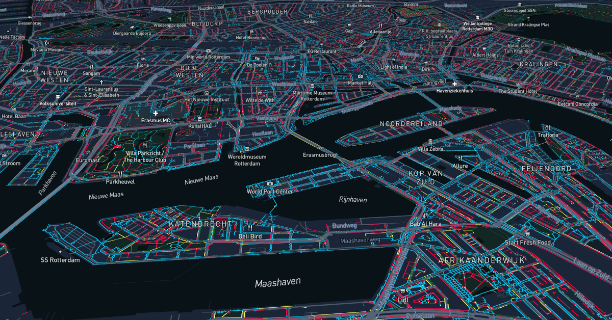 Social Distancing in Rotterdam