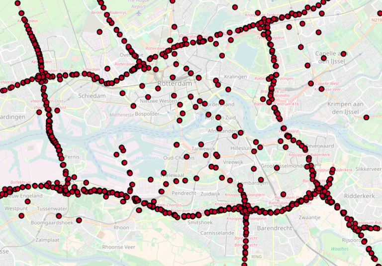 Pixel-based visualization of traffic data - part 1/3 - SocialGlass